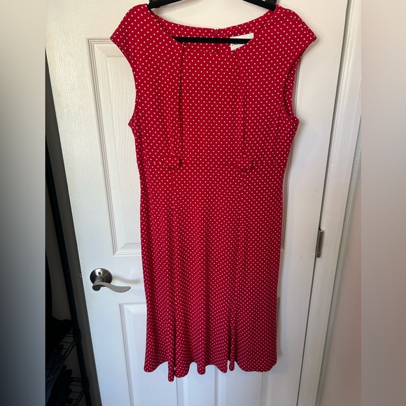 NorthStyle | Dresses | Northstyle Red Flutter Sleeve Midi Dress | Poshmark